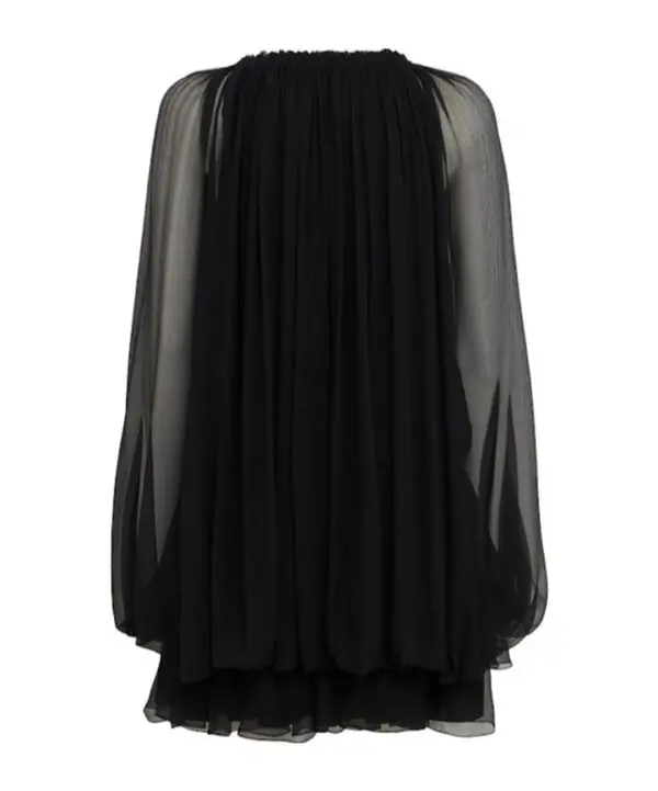 Chloé Silk Mousseline Mini Dress