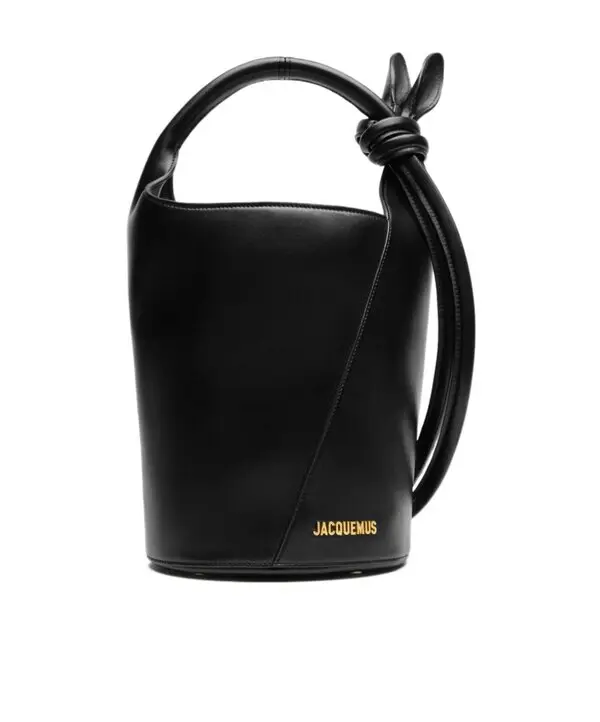 Jacquemus Mini Knotted Bucket Bag