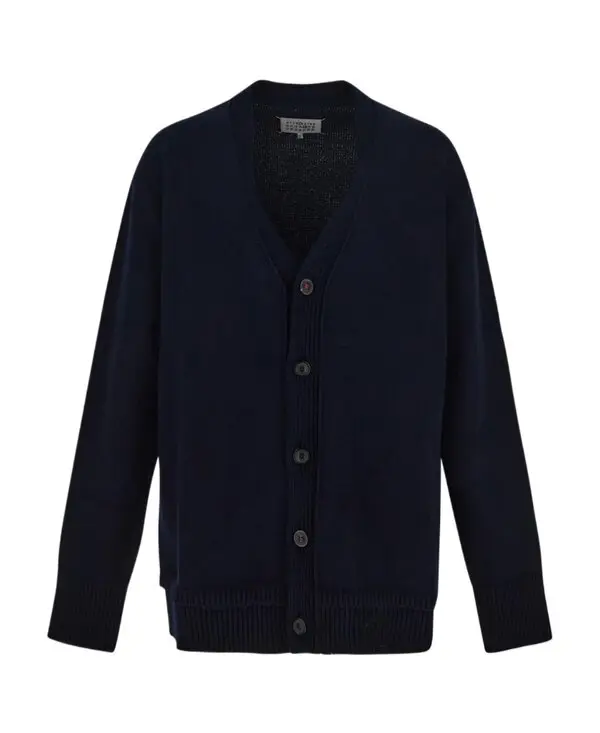 MAISON MARGIELA V-neck Buttoned Knitted Cardigan