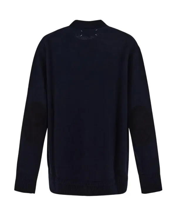MAISON MARGIELA V-neck Buttoned Knitted Cardigan