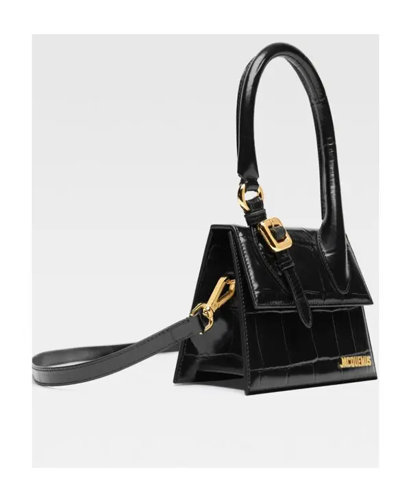 Jacquemus Le Chiquito Moyen Boucle Shoulder Bag - Black