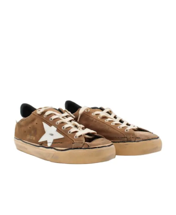 GOLDEN GOOSE Super Star Lace-up Sneakers