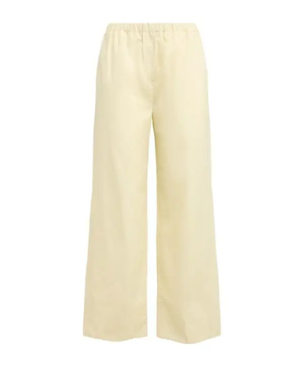 TOTEME Twisted Seam Organic Cotton Boxer Pants