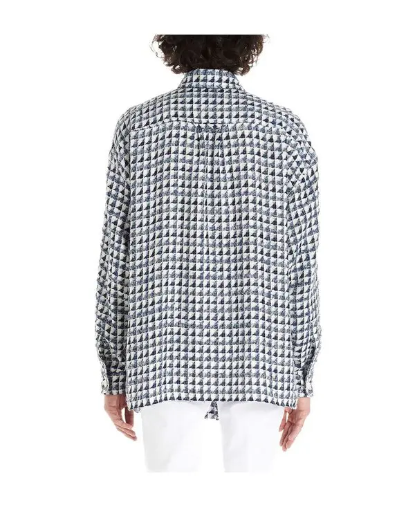 Faith Connexion Geometric Print Oversized Shirt