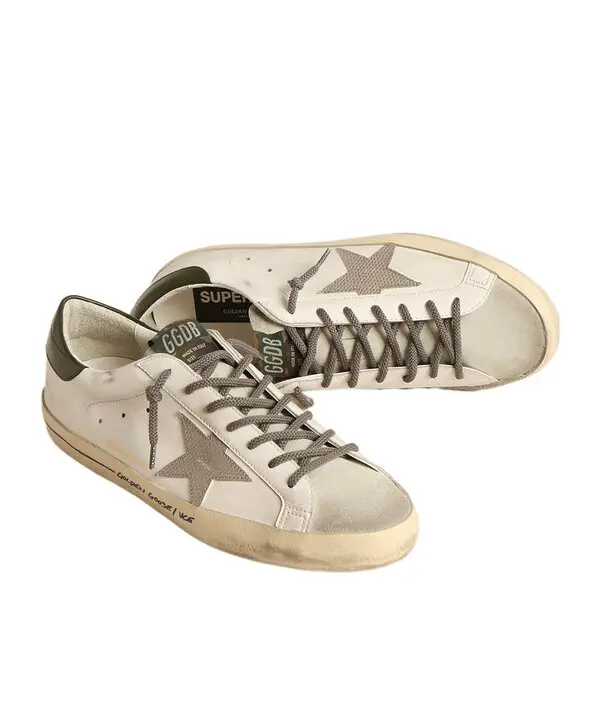 GOLDEN GOOSE Super-star Low-top Sneakers - Nude