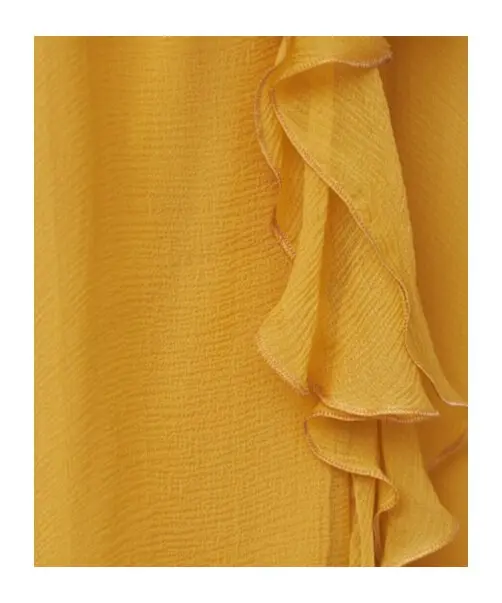 Chloé Silk Mousseline Long Dress With Spaghetti Straps