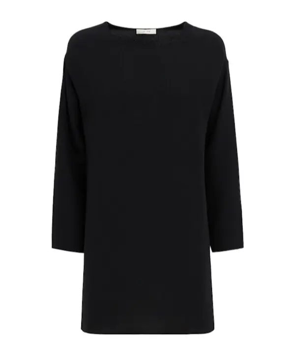 THE ROW Bastira Crepe Georgette Silk Top
