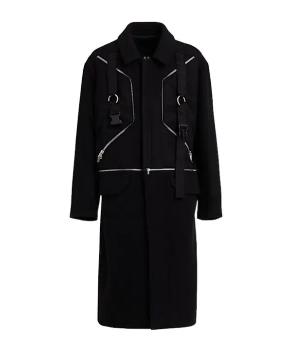 Rick Owens Blixa Jumbo Wool Coat
