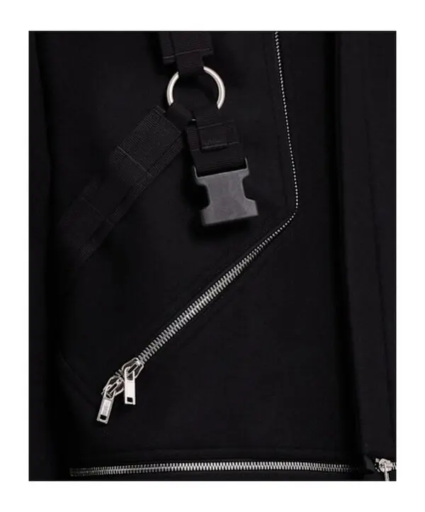 Rick Owens Blixa Jumbo Wool Coat