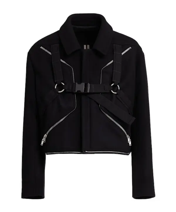 Rick Owens Blixa Jumbo Wool Coat