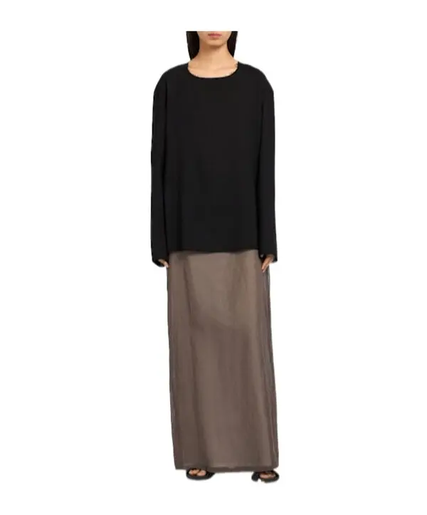 THE ROW Cattaleya Soft Wool Tailoring Top