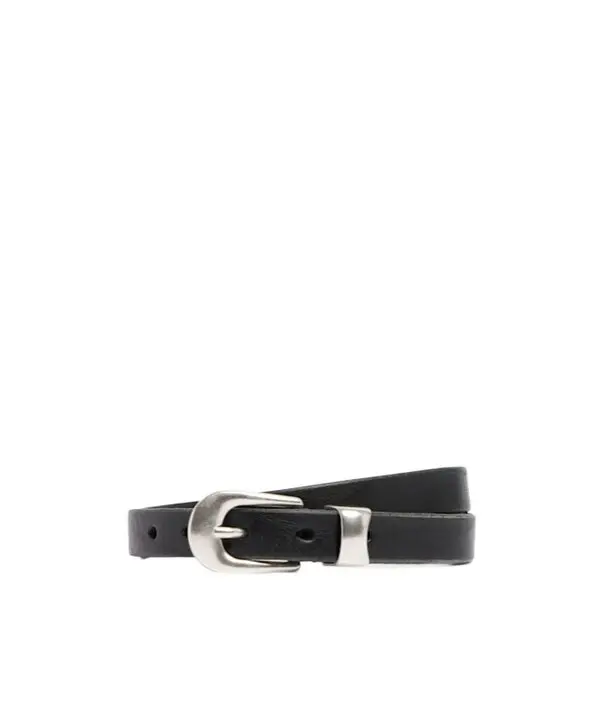 Our Legacy Leather Belt - Black