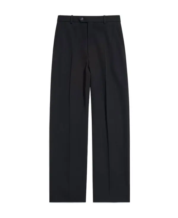 Balenciaga Baggy Tailored Trousers - Black