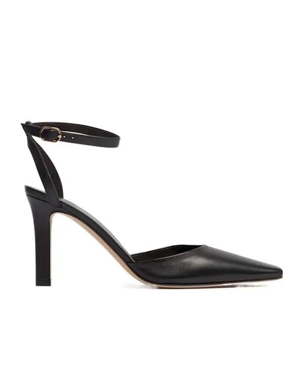 THE ROW 80mm Carla Leather Pumps - Black