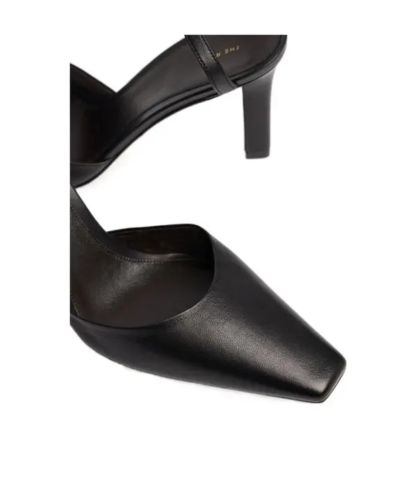 THE ROW 80mm Carla Leather Pumps - Black