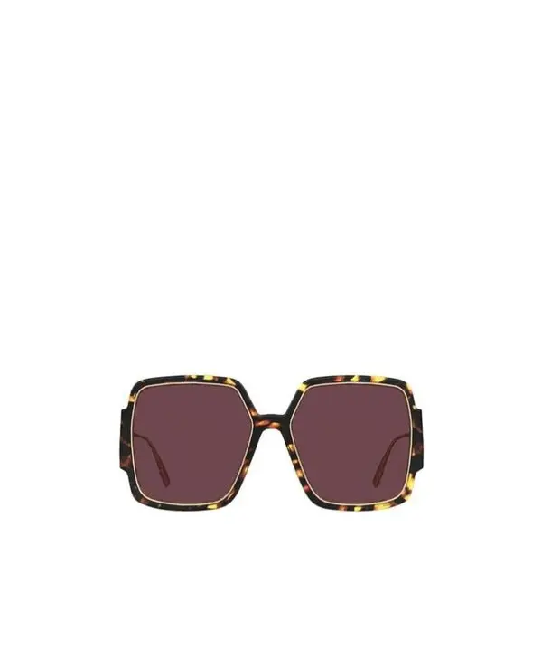 Dior Square Frame Sunglasses - Red