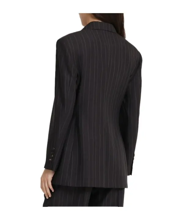 Brunello Cucinelli Pinstripe Wool Suit Blazer