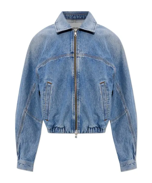 AGOLDE Dixon Cropped Denim Jacket