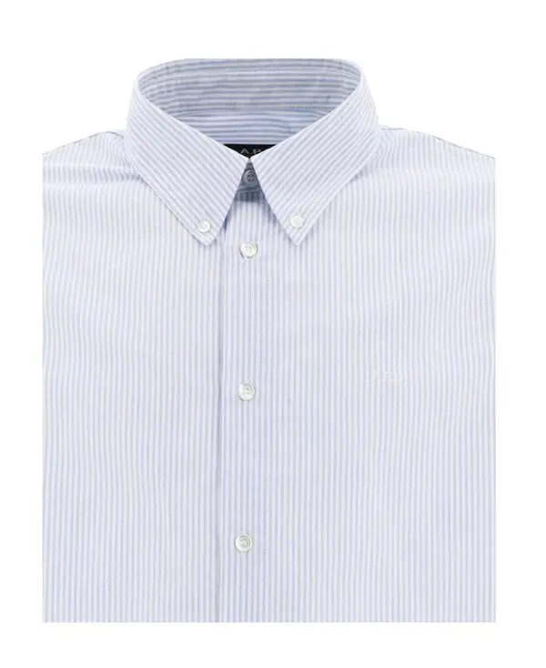 A.p.c. Striped Buttoned Shirt