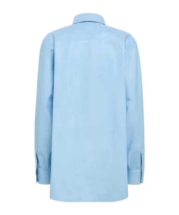 TOM FORD French Plonge Leather Shirt