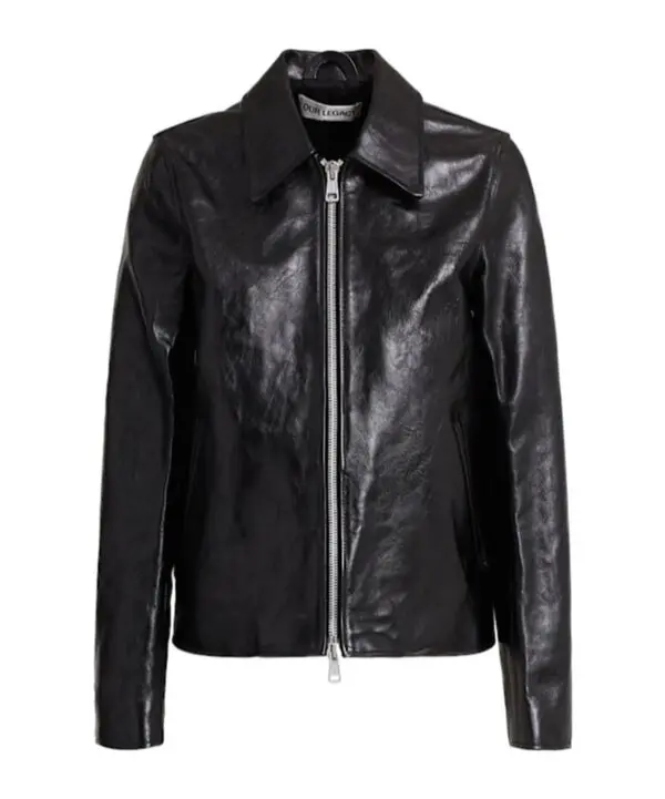 Our Legacy Leather Zip-up Jacket
