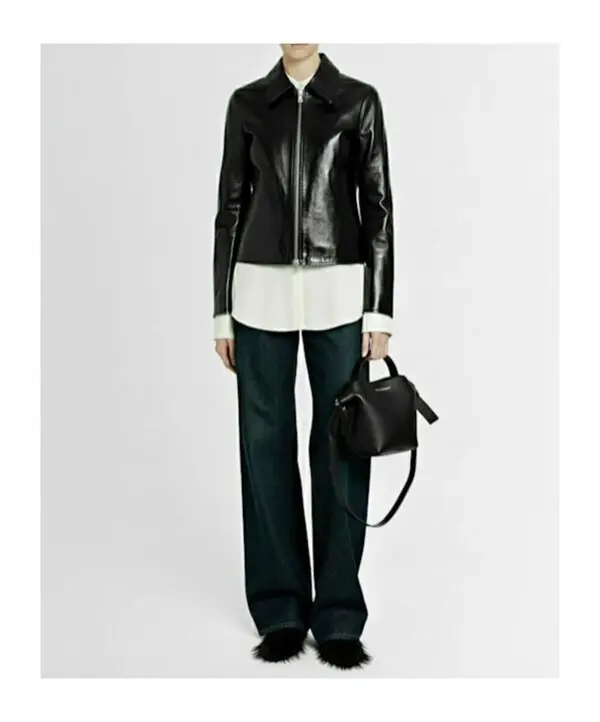 Our Legacy Leather Zip-up Jacket
