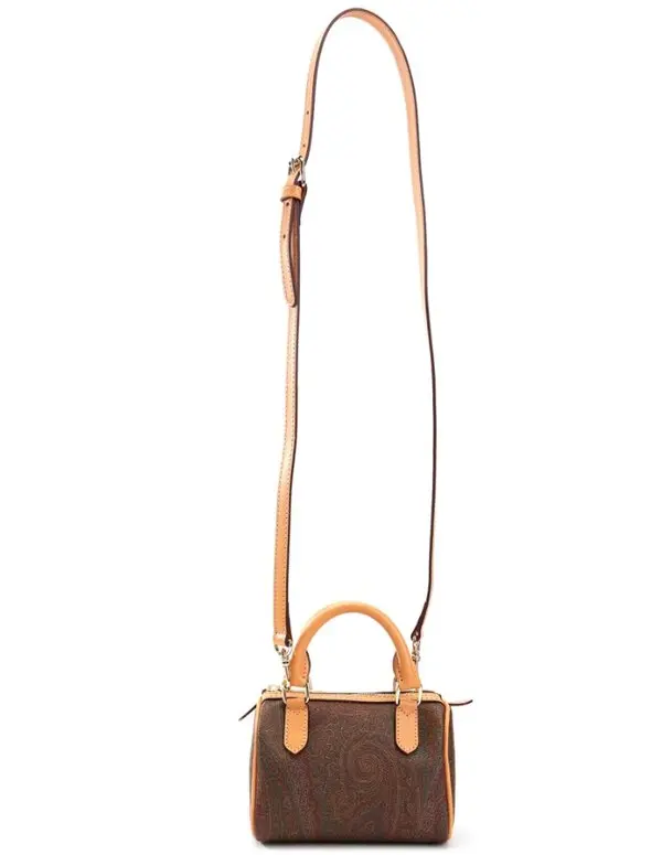 Etro Logo Paisley Crossbody Bag