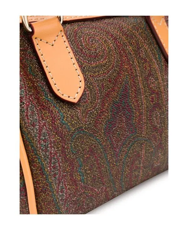 Etro Logo Paisley Crossbody Bag
