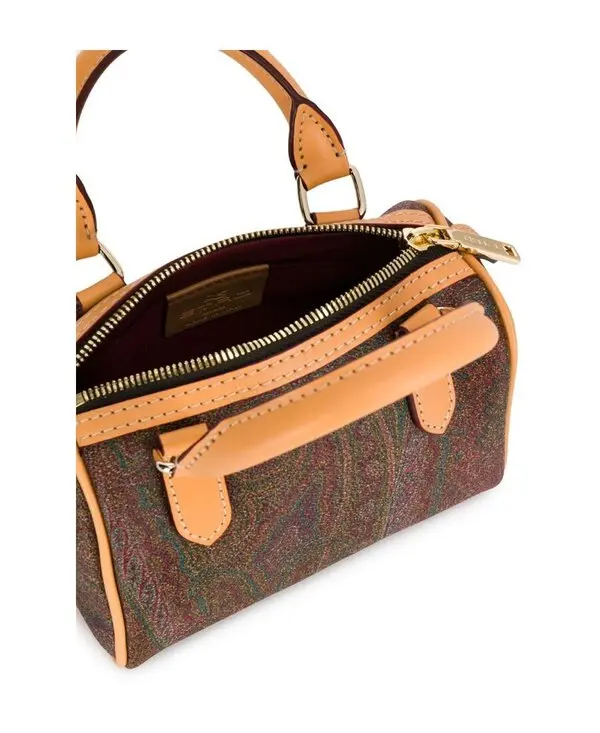 Etro Logo Paisley Crossbody Bag