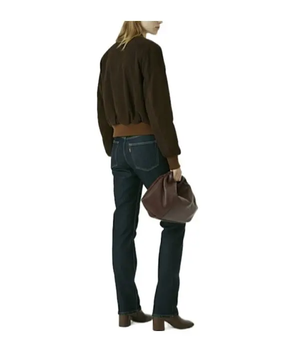 MAISON MARGIELA Washed Cotton Viscose Satin Bomber