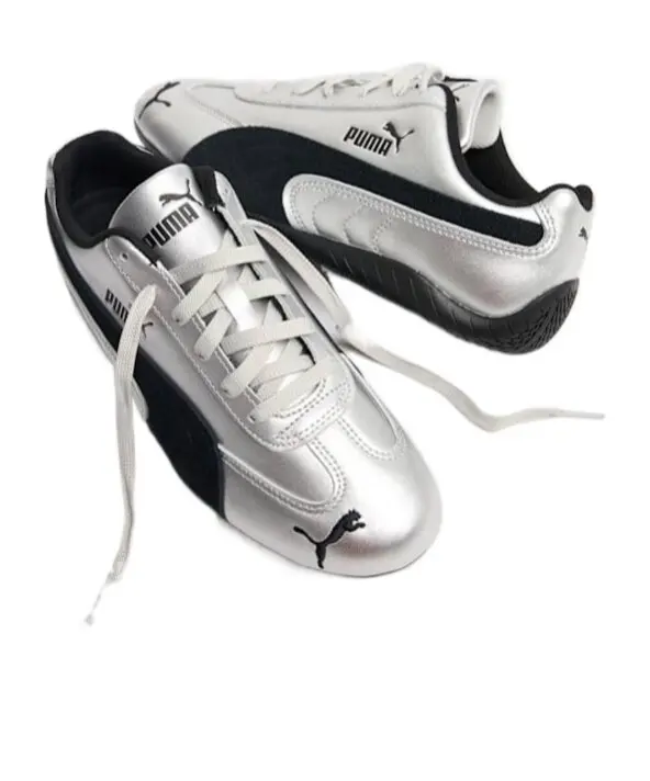PUMA Speedcat Metallic Sneakers - Gray
