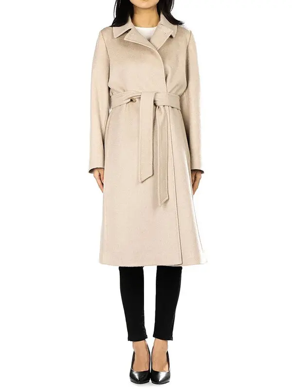 Max Mara Double-breasted Belted Coat