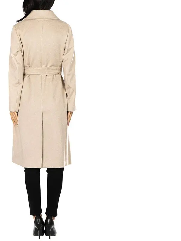 Max Mara Double-breasted Belted Coat