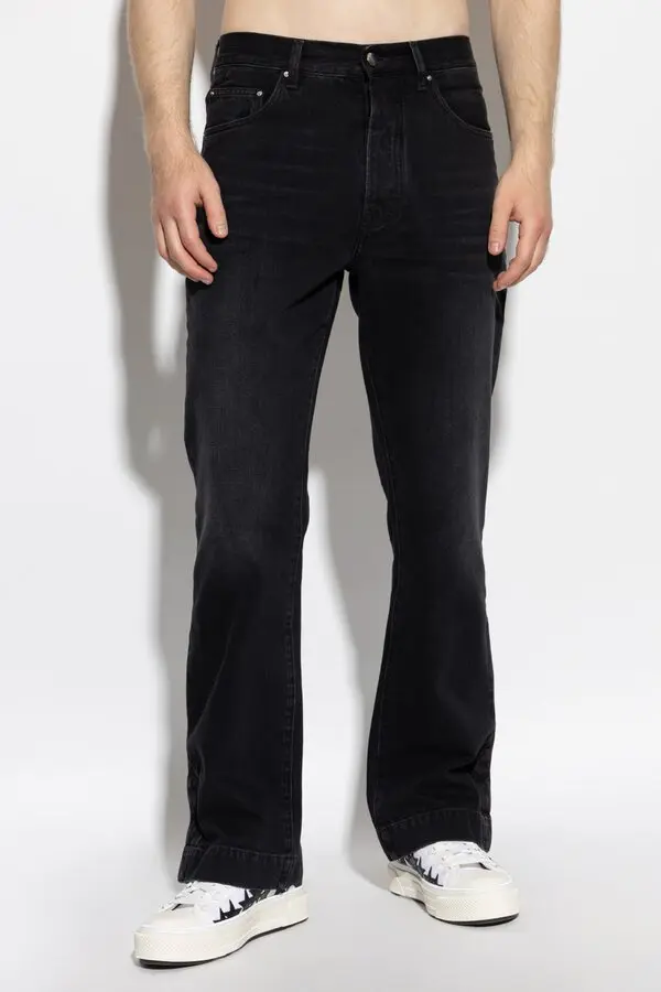 Amiri Washed Straight-leg Jeans