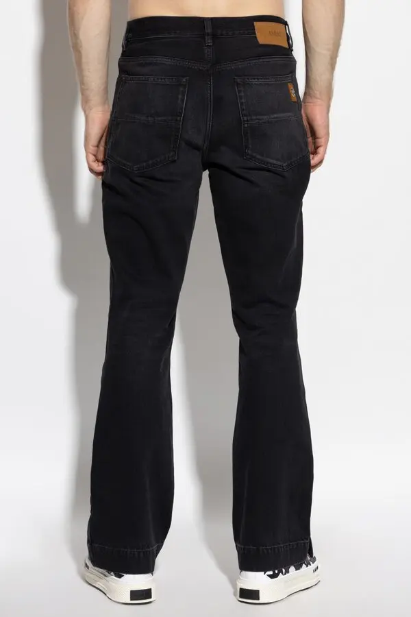 Amiri Washed Straight-leg Jeans