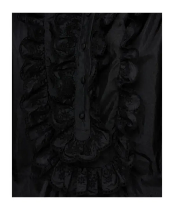 Chloé Ruffled Silk Blend Shirt