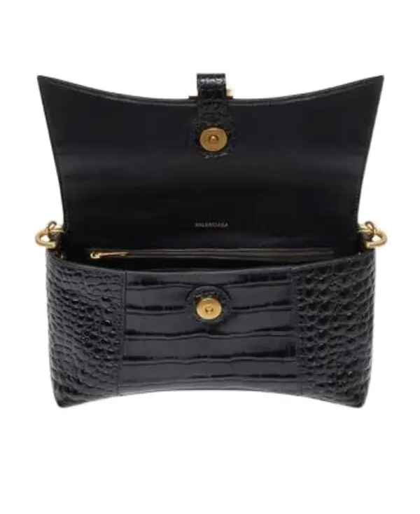 Balenciaga Downtown Xs Shoulder Bag - Black/white