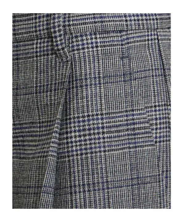 Brunello Cucinelli Prince Of Wales Wool Trousers
