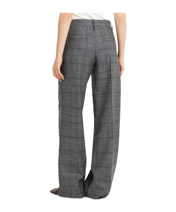 Brunello Cucinelli Prince Of Wales Wool Trousers