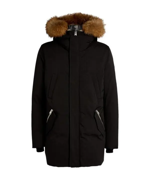 Mackage Edward Hooded Fur Jacket