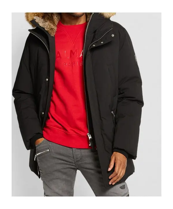 Mackage Edward Hooded Fur Jacket
