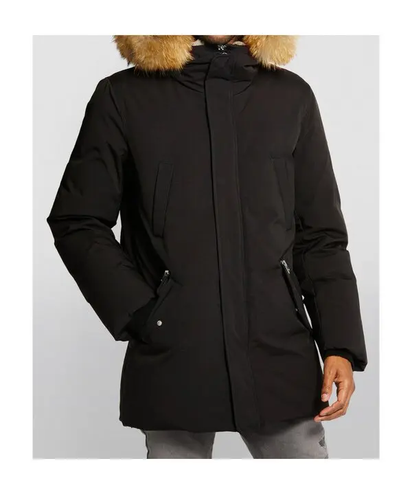 Mackage Edward Hooded Fur Jacket