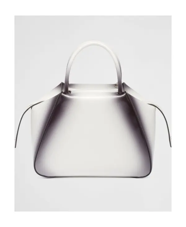 Prada Small Brushed Leather Handbag With Gradient Effect