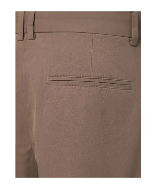 THE ROW Alfidis Cotton Gabardine Straight Pants - Brown