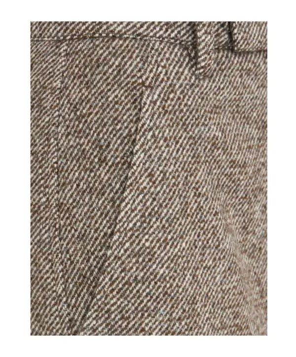 Brunello Cucinelli Front Split Knit Long Skirt