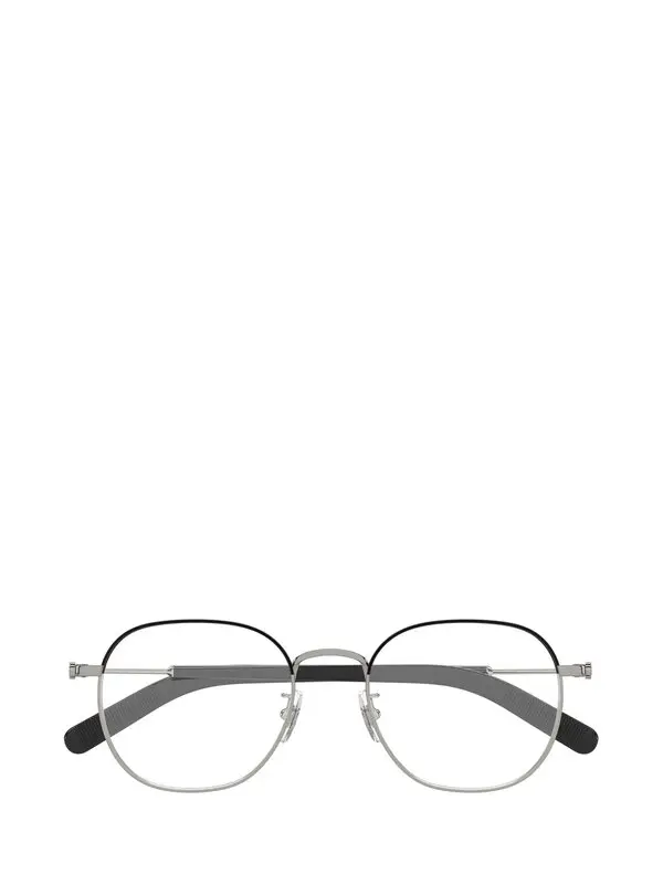Montblanc Round Frame Eyeglasses - Gray
