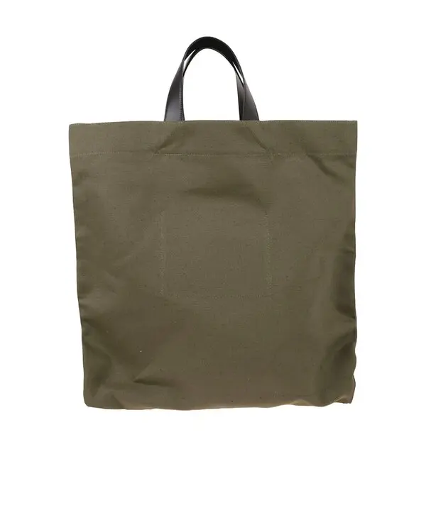 JIL SANDER Logo Printed Tote Bag