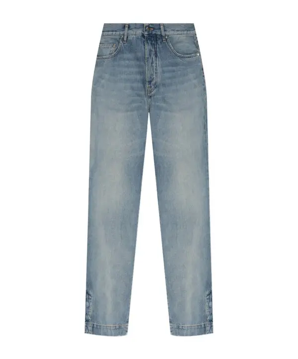 Amiri Straight-leg Jeans With Embossed Branding