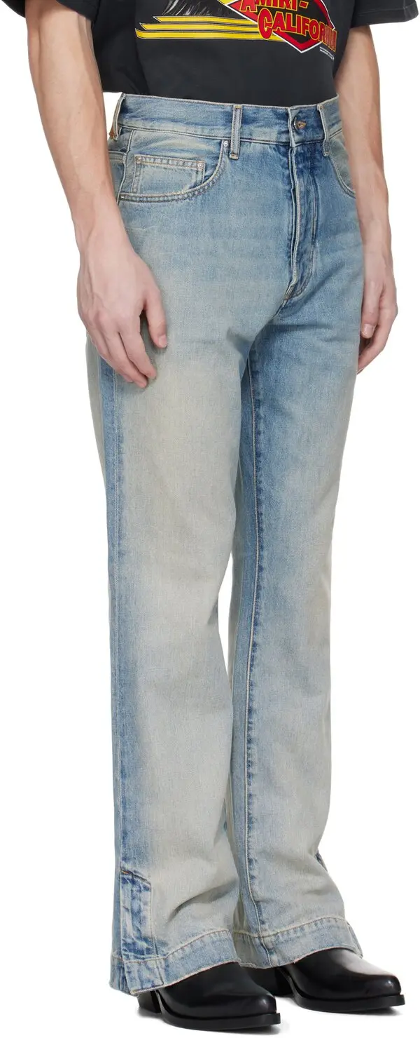 Amiri Straight-leg Jeans With Embossed Branding