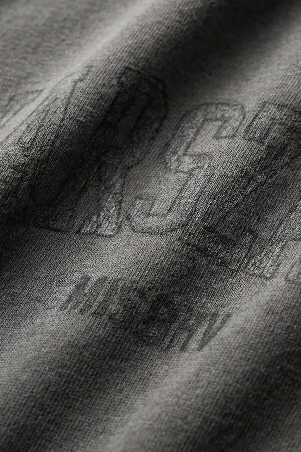 MISBHV Logo-print Distressed T-shirt